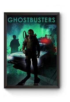 Poster Moldurado Car Legends Ghostbuster Quadro - Fanarte - Pôster ...