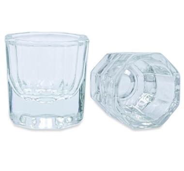 Pote Copo Dappen Vidro Mistura Pó Líquido Monomer Henna 12X - helen ...