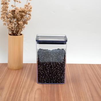 Pote de Acrílico Empilhável C/ Tampa Porta Mantimentos 1650ml - Oikos - Porta mantimentos ...