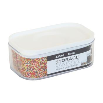 Pote Hermético a Vácuo Plástico 425ml Armazenamento Eficiente e Prático ...