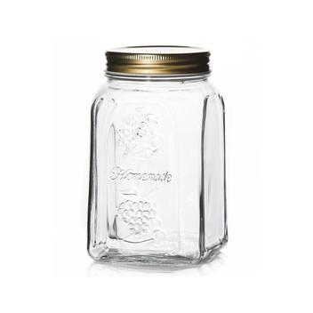 Pote Pasabahçe Homemade em vidro e tampa metal 3 litros - Pasabahce ...