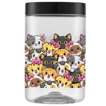 Pote Plástico Bandeirante Com Tampa Cat 1,500ml - Pote - Magazine Luiza