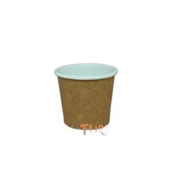 Pote Polipapel 160Ml Kraft 50Un - Ecs Sustentaveis - Pote Descartável ...