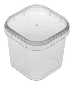 Pote Quadrado Com Tampa Acoplada 220ml Bolo De Pote C/200 - Plastilania ...