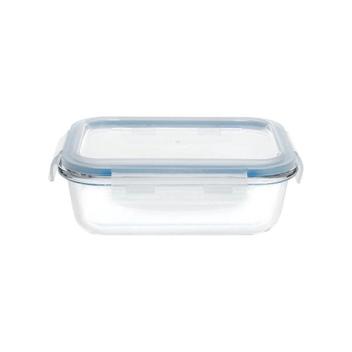 Pote Retangular Hermético Vidro Borossilicato - 1L - Mimo Style - Pote ...