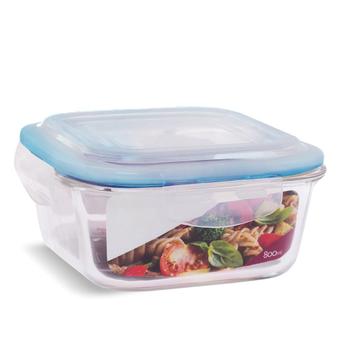 Pote Vidro Hermético Trava Mais Forno Micro-Ondas e Freezer 800ml - Quality House - Pote ...