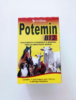 Potemin B12 suplemento Vitamínico - VetBras - Vitaminas e Suplementos ...