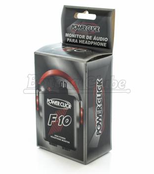 Power Click F10 Amplificador e Monitor de Áudio de Fone de Ouvido - Amplificador para Teclado ...