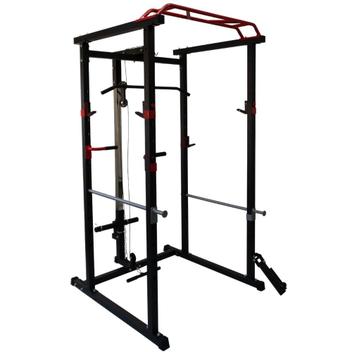 Power Rack Gaiola Com Mono Cross Over Polia Landmine Yangfit - Gaiola ...