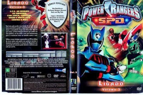 Power Rangers spd ligado 3 Dvd original lacrado - disney - Minissérie e ...