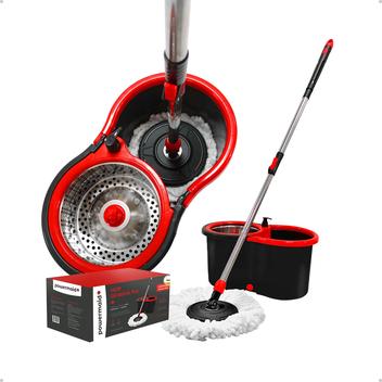 Powermaid Mop Giratório PRO Esfregão Centrifugador 14 Litros - Mop ...