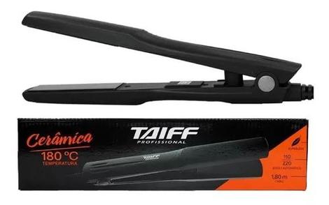Prancha Ceramica Taiff Profissional 180 Bivolt Preto - Chapinha ...