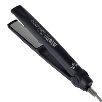 Prancha Chapinha Gama Profissional Eleganza Infinity One Titanium Preta ...