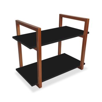 Prateleira Milazzo Design Industrial 25cm Cobre e Preto - Genus Móveis ...