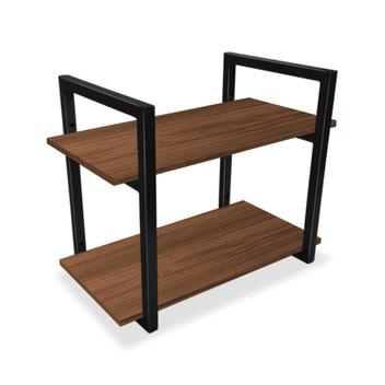 Prateleira Milazzo Design Industrial 25cm Preto e Villandry - Genus ...