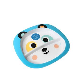 Pratinho Infantil Bubzo Panda Com Divisórias 16290 Buba - Prato ...