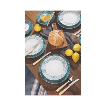 Prato Fundo Cupê Porcelana 21Cm Tramontina Decorada Clarice - Prato ...