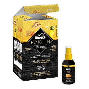 Pré Mix Penicillin Drink 6 Sachês + 1 Spray Mel 450G - Easydrinks ...