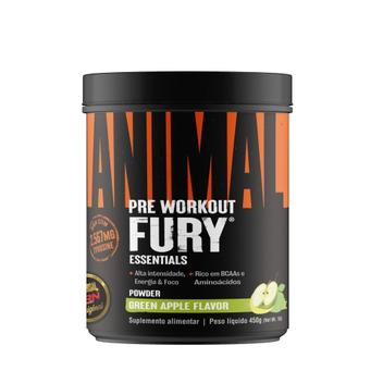 Pré Treino Animal Fury Pré-Workout 450G - Universal Nutrition - Pré ...