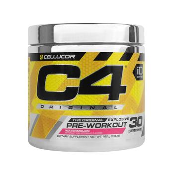 Pré treino c4 original importado - 30 doses - cellucor (sabor ponche de frutas) - Pré Treino ...