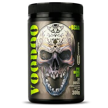 Pré Treino com Bcaa Voodoo 300g Pro Corps Força Ganho Massa Muscular ...