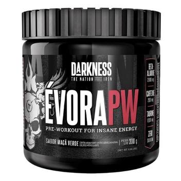 Pré-treino Évora Pw 300g Sabor Maçã Verde - Darkness - Pré Treino ...