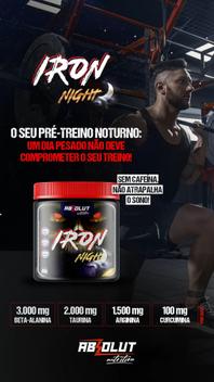 Pré-treino IRON NIGHT Absolut nutrition - Pré Treino - Magazine Luiza