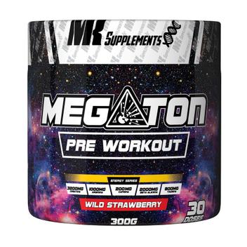 Pré-Treino Megaton Preworkout Energy Series 300g - MK Supplements - Pré ...