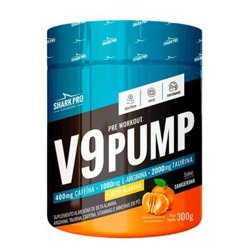 Pré Treino V9 Pump Pote 300g Shark Pro / TANGERINA - Pré Treino ...