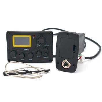 Preamp Violão Viola C/ Piezo Equalizador 4 Bandas e Afinador - RPC ...