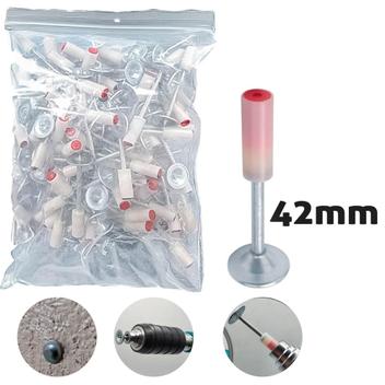 Prego Finca Pino de Fixação 42mm com 100 un Rebite Alvenaria Forros ...