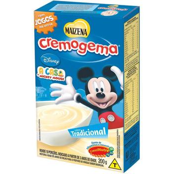 Preparo para Mingau Maizena Cremogema Tradicional Baunilha Caixa 200 g ...