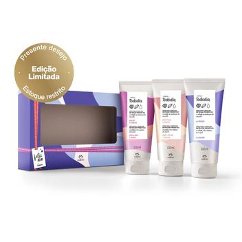 Presente Kit Natura Tododia Trio Hidratante Corporal 100ml Cada ...