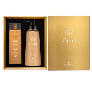 Presente Make me Fever Gold Mahogany: Perfume + Hidrat. 200ml - Kit de Perfume - Magazine Luiza