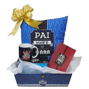 Presente Para Pai Cesta De Presente Almofada E Caneca Papai - Presentes ...