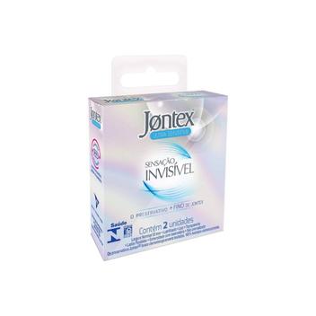 Preservativo Jontex Sensação Invisível 2 Unidades - RECKIT PERFUMARIA ...