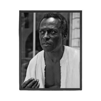Preto Branco Miles Davis Jazz Músico Pintura Em Tela Arte Da Parede ...