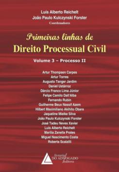Primeiras linhas de direito processual civil: processo II - LIVRARIA DO ADVOGADO - Livros de ...