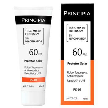 Principia PS01 Proteção Solar FPS60 40ml - Protetor Solar - Magazine Luiza