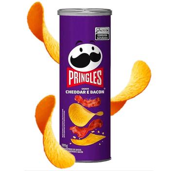 Pringles Batata Cheddar e Bacon 105gr - Pringles - Magazine Luiza