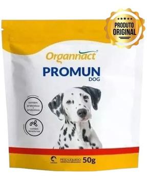 Probiotico Caes Promun Dog Organnact - Sachê 50g - Vitaminas e ...
