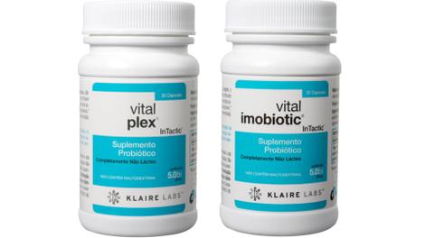 Probiótico Vital Plex 30 caps + Vital Imobiotic 30 caps - Klaire Labs ...
