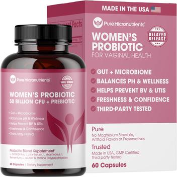 Probióticos, micronutrientes puros para mulheres, 60 cápsulas - Pure ...