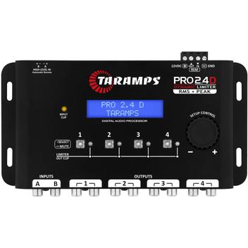 Processador de Audio Digital Taramps Pro 2.4D Dynamic Peak Limiter RMS ...