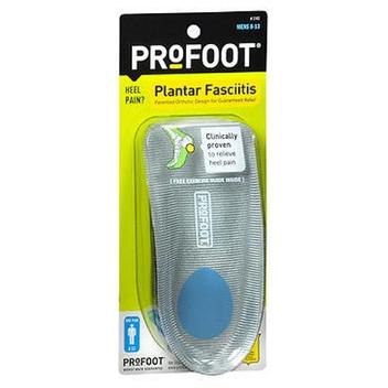 ProFoot Plantar Fasciitis Heel Insert Men's Fits All Mens 1 Par by ...