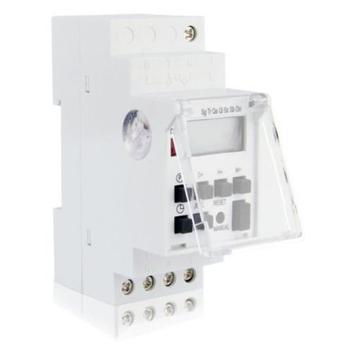 Programador Horário Timer Digital Industrial Trilho 220v Foxlux ...