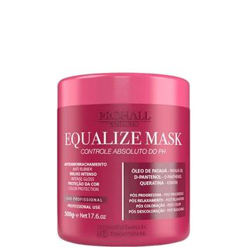 Prohall Equalize Mask - Máscara Pós Química Controle do pH Capilar 500g ...