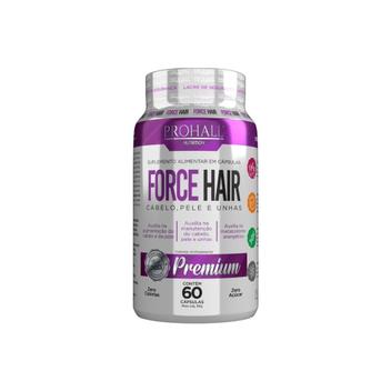 Prohall Nutrition Force Hair Crescimento Acelerado Cabelo e Unha 60 ...