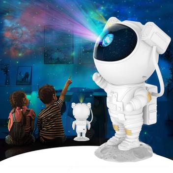 Projetor Astro Alan Galaxy, luz noturna para crianças, LED de teto ...