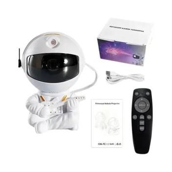 Projetor de Estrelas e Galáxia Astronauta - Luz Noturna LED para Quarto ...